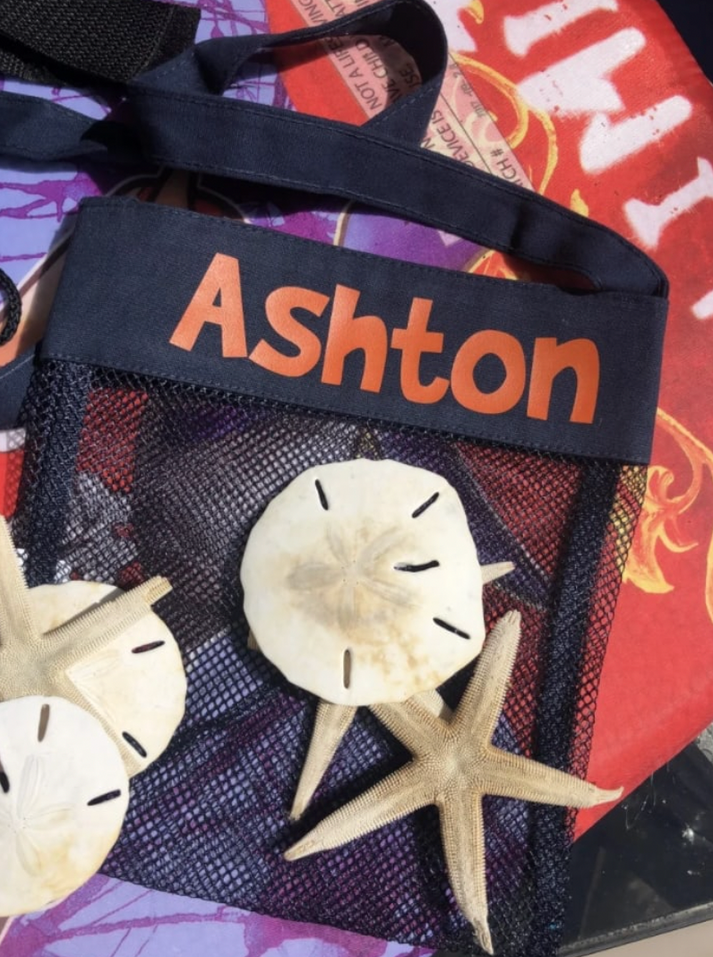 Personalized Mesh Shell Bags – Sealed Paperie